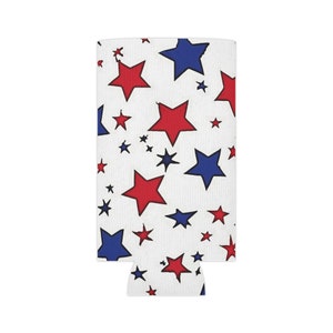 IT Can Cooler - Red White Blue Patriotic Flag Stars - Summer Dad Mom ...