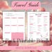 Pink Travel Guide | Travel Checklist | Travel Planner | Travel ...