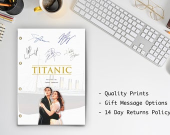Titanic Movie Scripts - Etsy