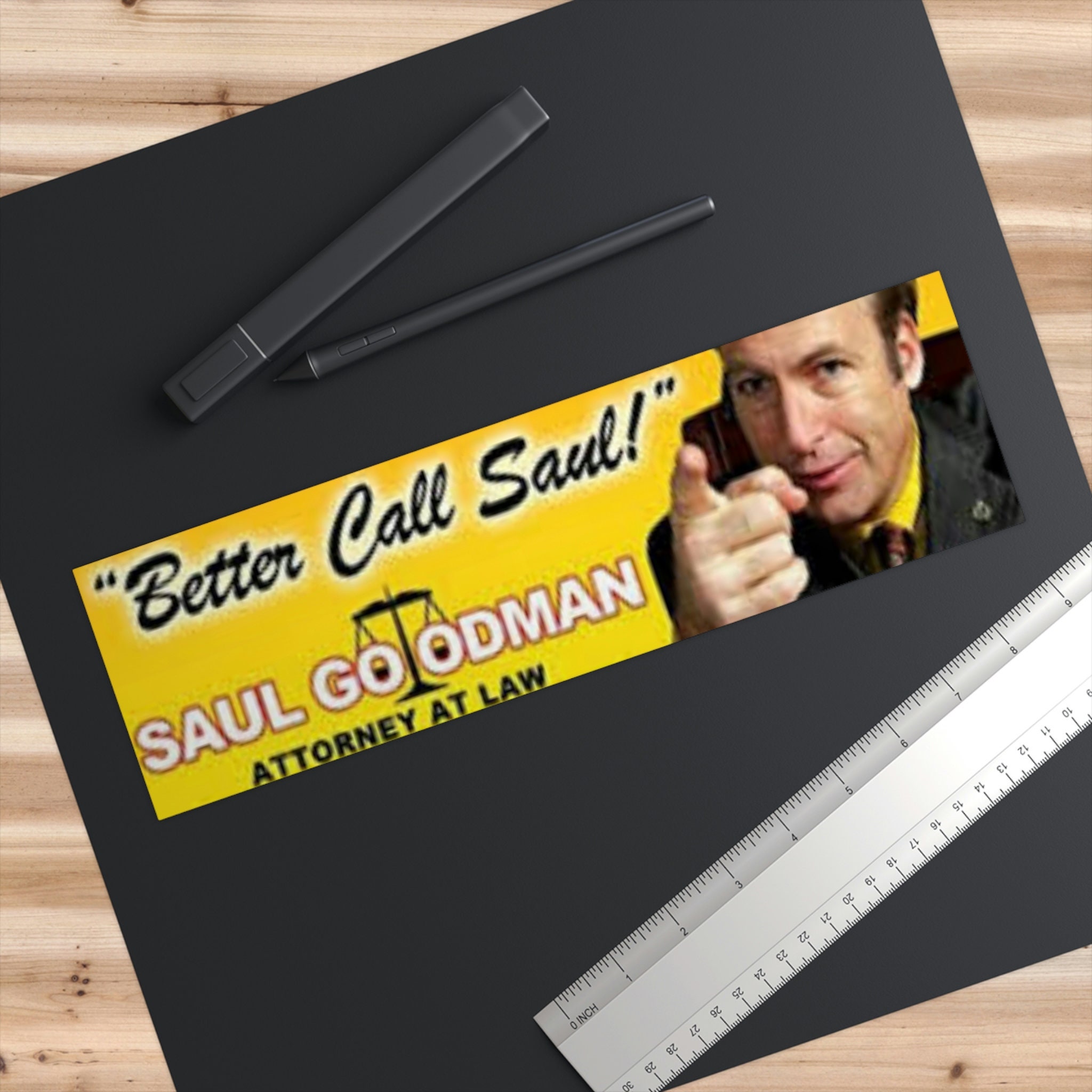 Blurry Better Call Saul Bumper Sticker - Etsy