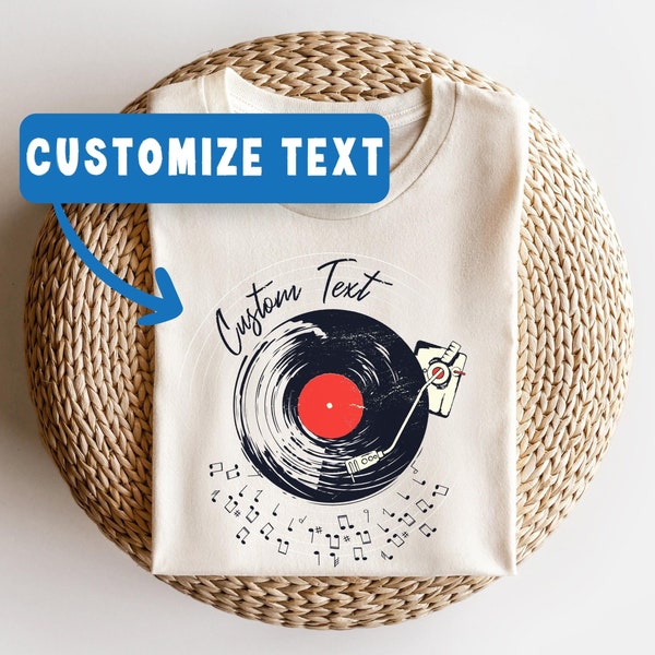 Vinyl Record Shirt - Etsy