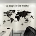 World Map , 3D Map , Anniversary Gift , Mother's Day , Wall Art , Home ...
