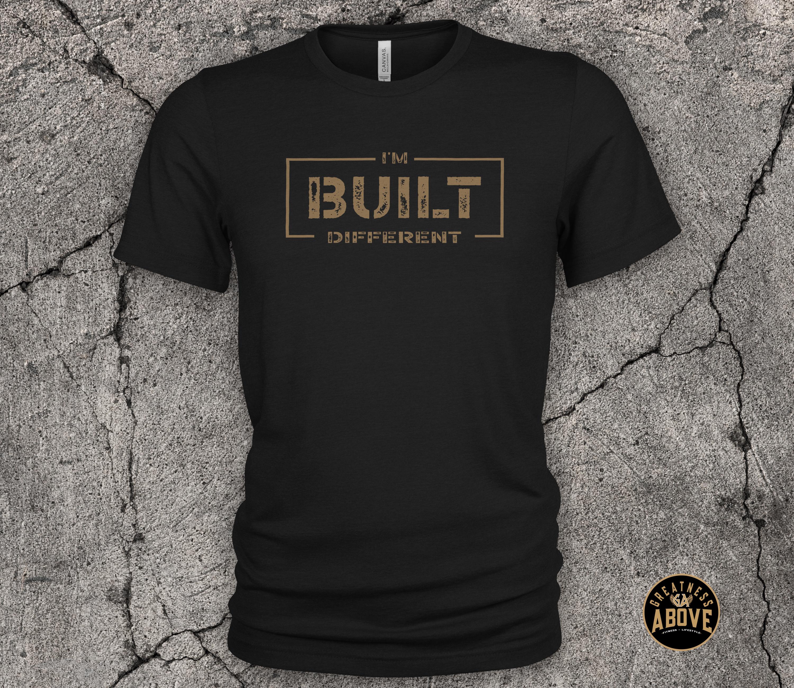 Built Different T-shirt, I'm Built Different Shirt, Motivational Tee ...