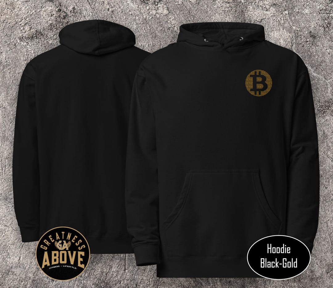 Bitcoin Hoodie & Crewneck Sweatshirt | Crypto Logo Pullover ...