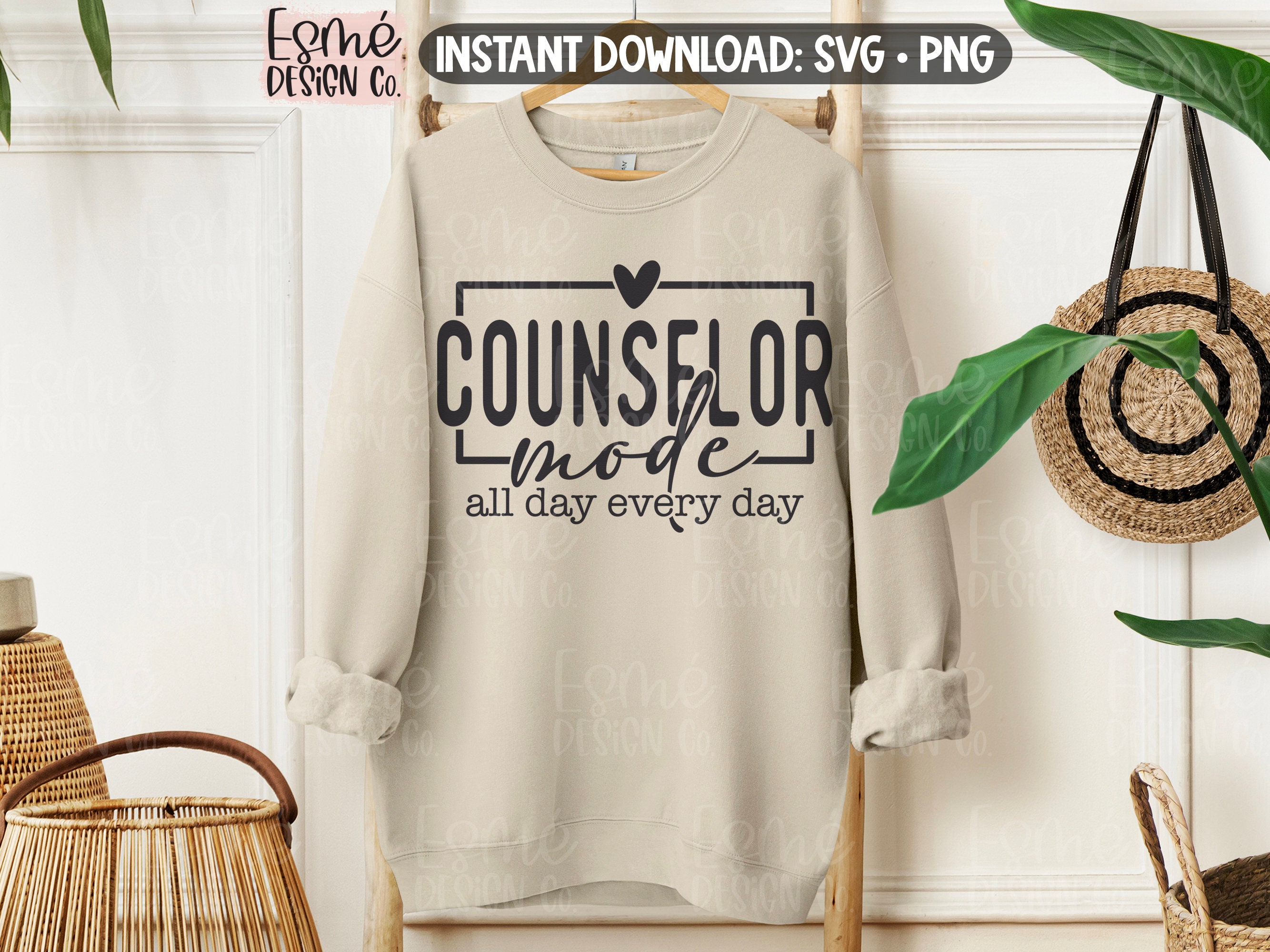 Counselor Mode SVG Guidance Counselor Shirt SVG All Day - Etsy