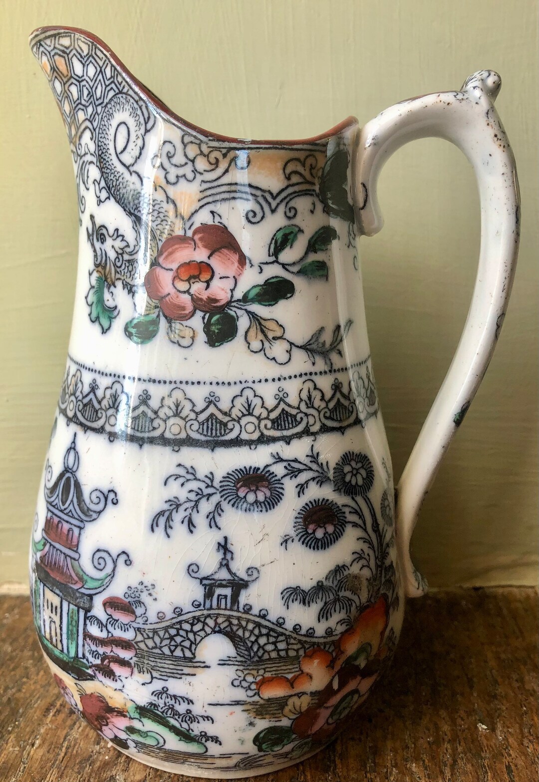 Victorian Milk Jug / Pitcher - Etsy