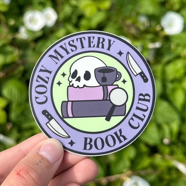 Thriller Book Sticker - Etsy