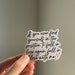 Atlas Corrigan It Ends With Us Sticker, Lily Bloom, Colleen Hoover ...