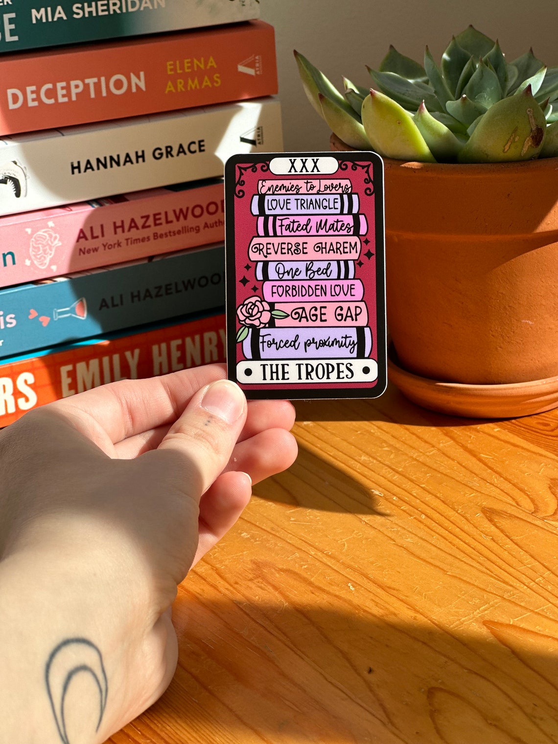 The Tropes Sticker, Book Tropes, Reverse Haram Sticker, Enemies to ...