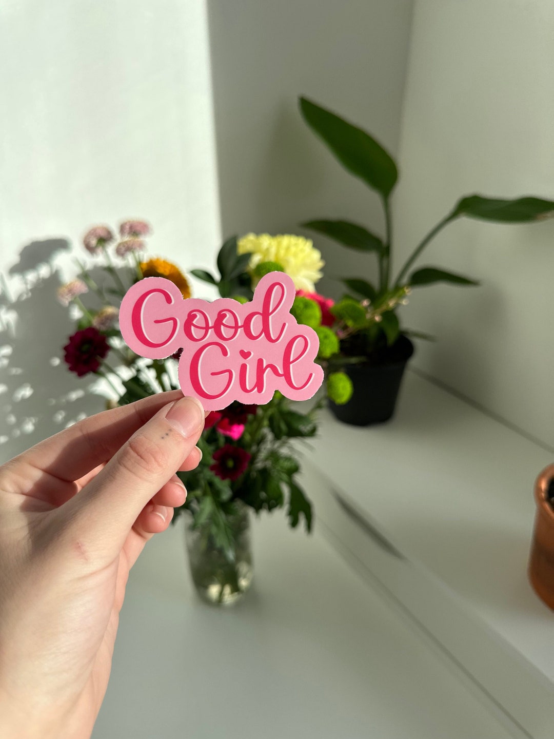 Good Girl Sticker, Book Lovers Sticker, Bookish Sticker, Kindle Sticker ...