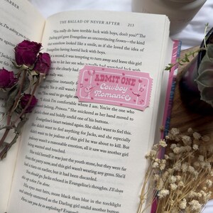 Admit One Cowboy Romance Ticket Sticker, Bookish Sticker, Book Lovers ...