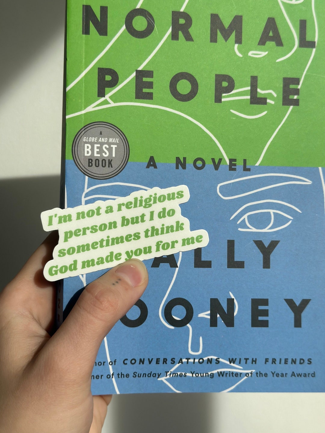 Normal People Sticker, I'm Not a Religious Person but I Do Sometimes ...