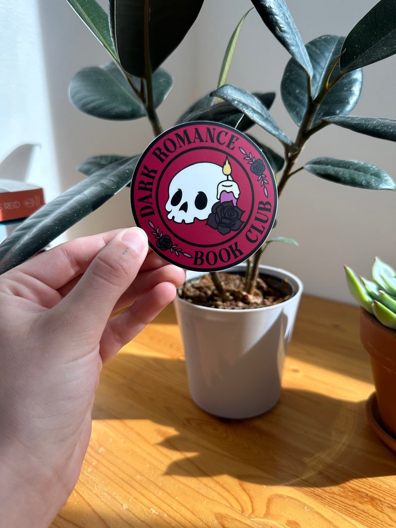 Dark Romance Book Club Sticker Dark Romance Trope Book - Etsy