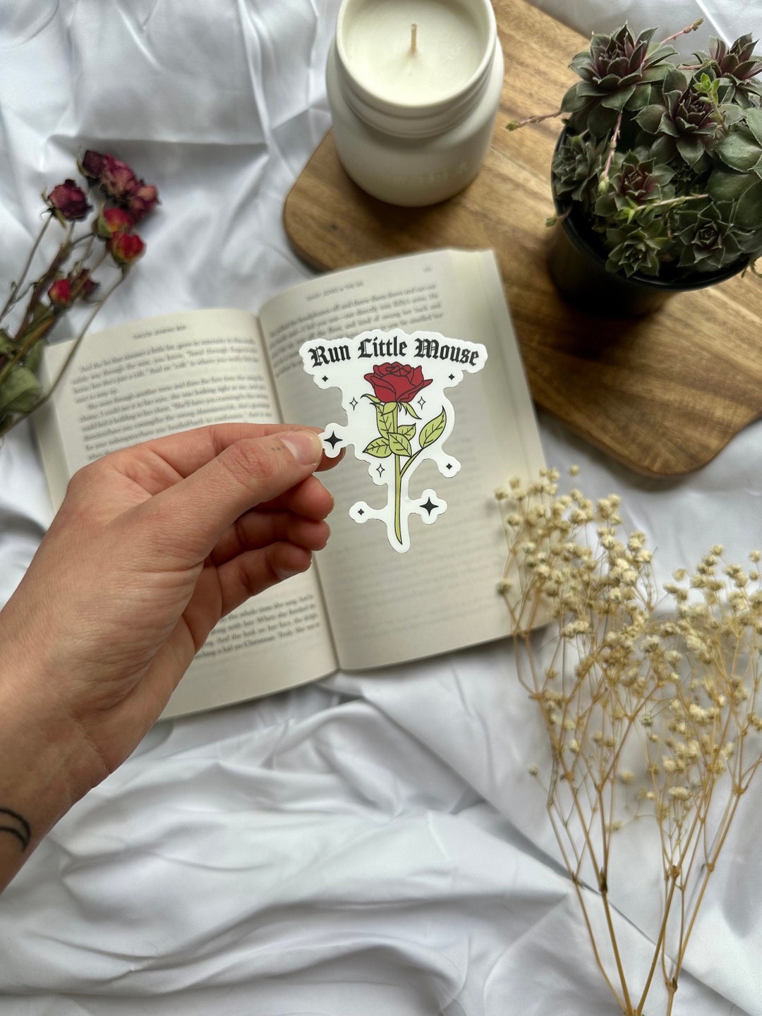 Run Little Mouse Sticker, Haunting Adeline Sticker, Zade Meadows ...