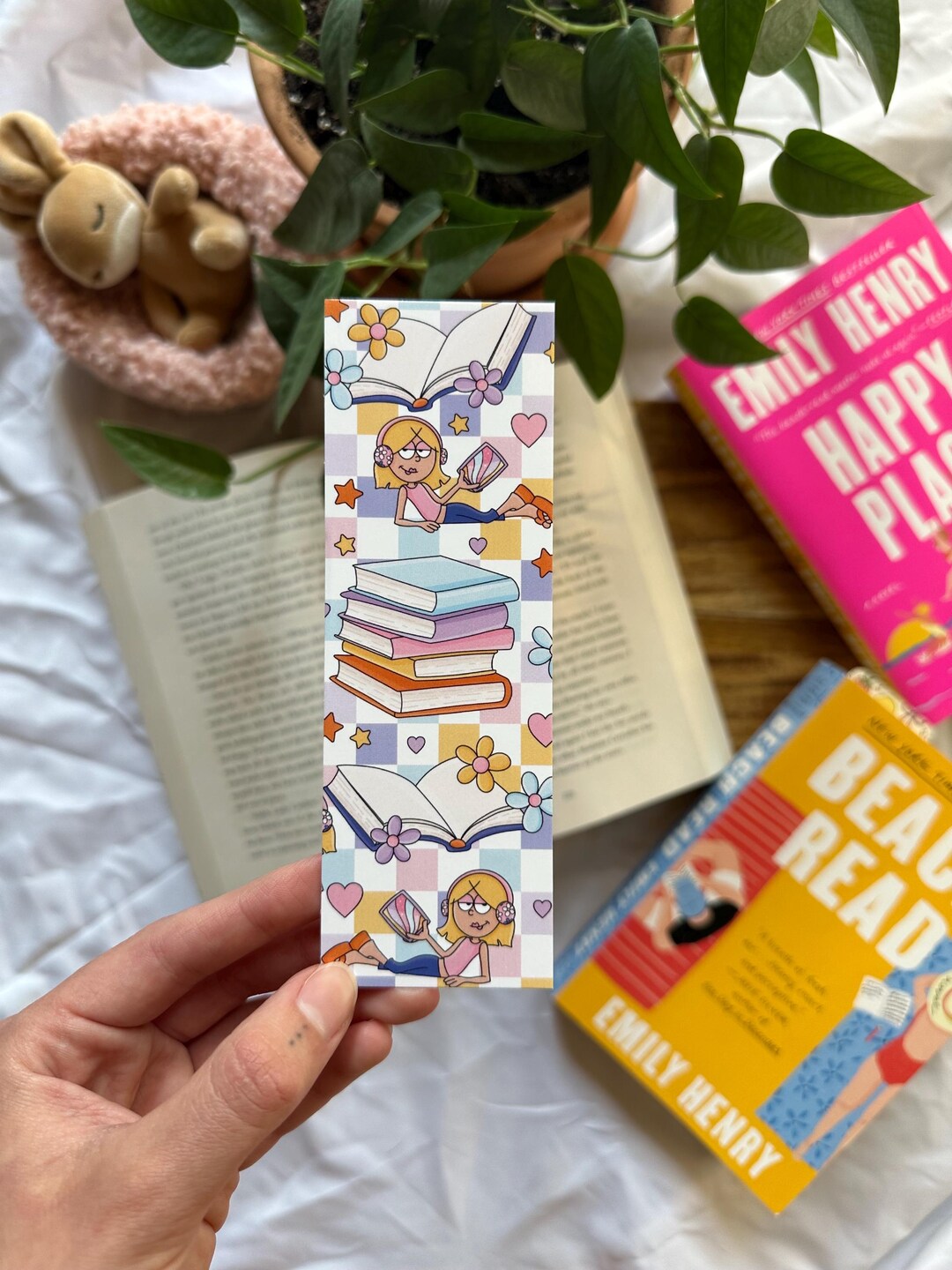 Lizzie Bookmark – Cute Summer Reading Bookmark, Fun Gift for Book ...