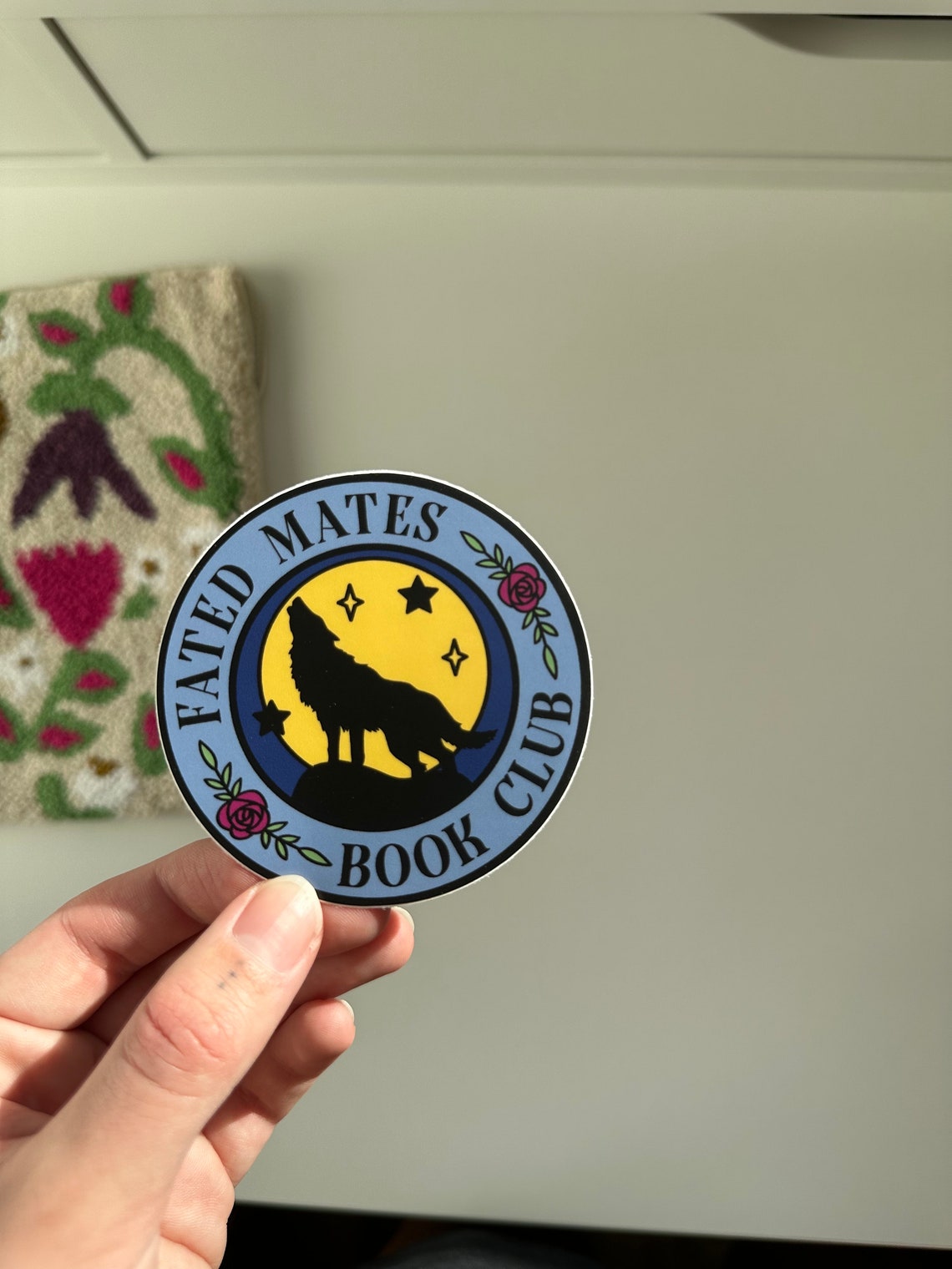 Fated Mates Book Club Sticker, Book Trope Stickers, Bookish Sticker ...
