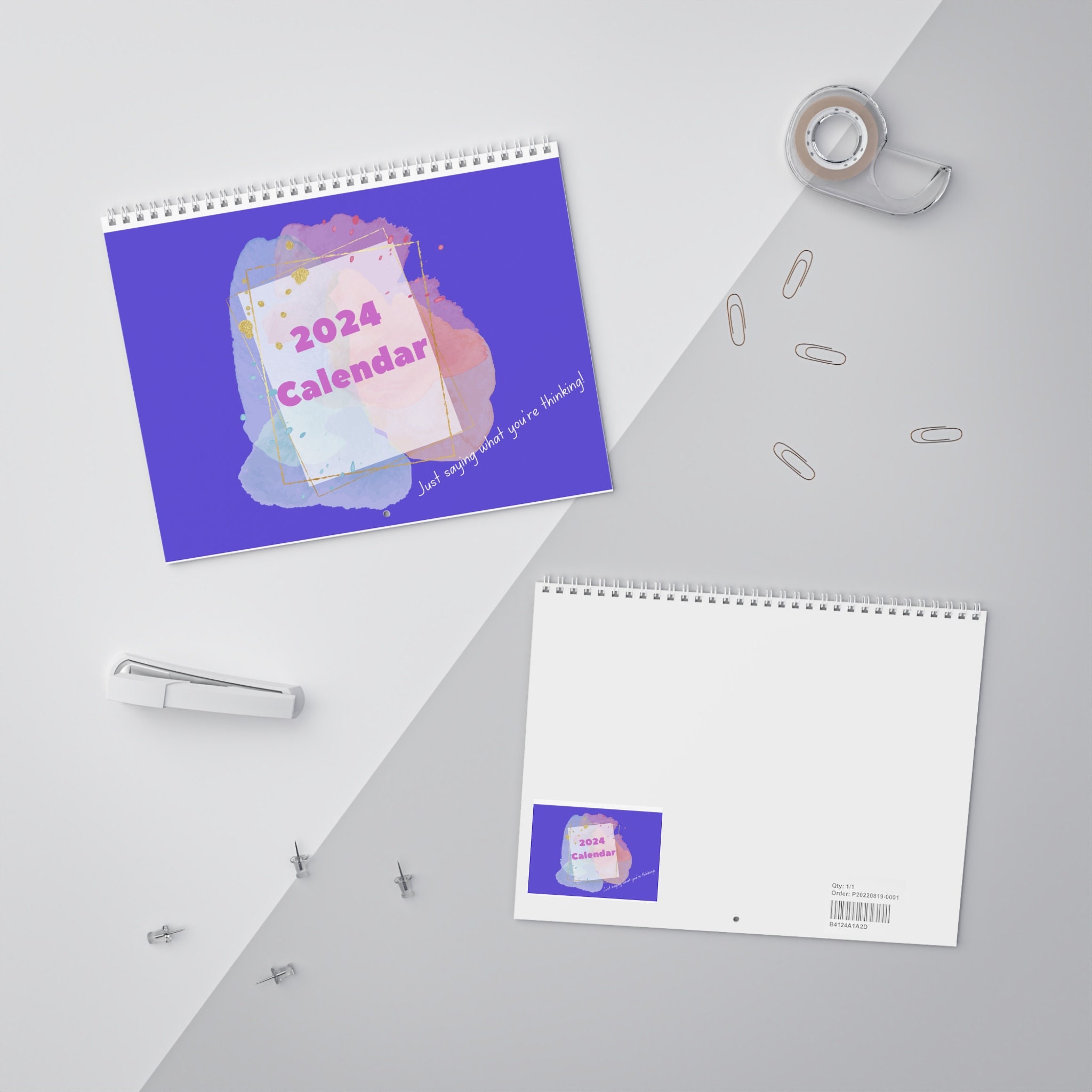 Sarcastic 2024 Wall Calendar, Fun Calendar for Your Wall. Keep Abreast ...