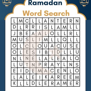 Ramadan and Eid Activity Kits for Kids - Etsy