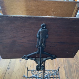 Rare Antique Victorian Lambie Cast Iron Dictionary Book Stand - Etsy