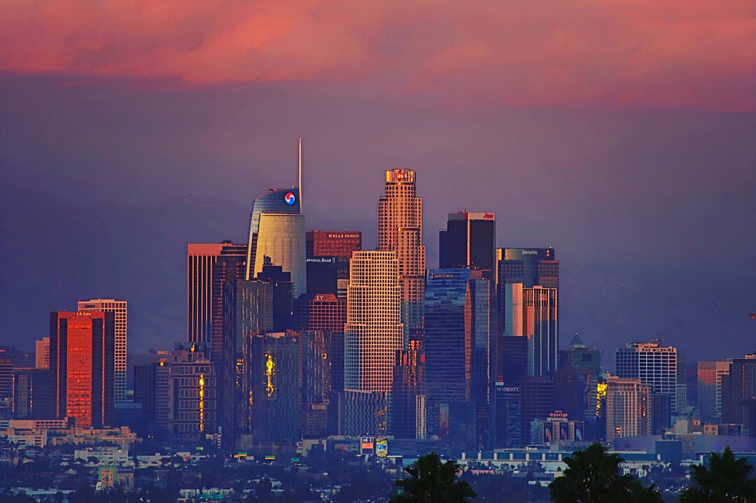 LA Sunset - Etsy