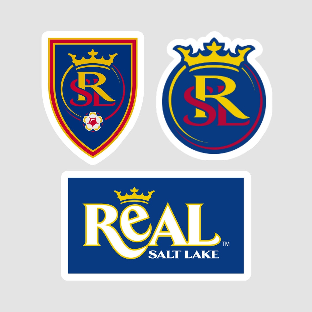MLS Real Salt Lake Logo Sticker Pack - Etsy