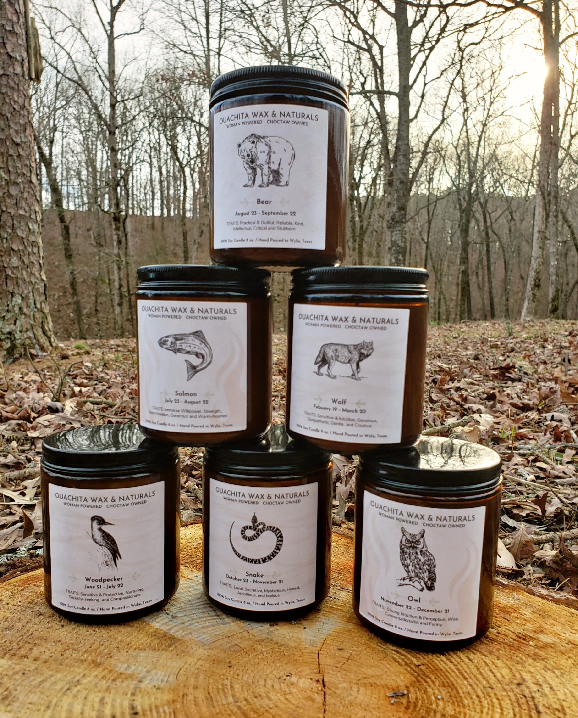 What Animal Are You Native American Zodiac Candle / 8 Oz Soy Candle - Etsy