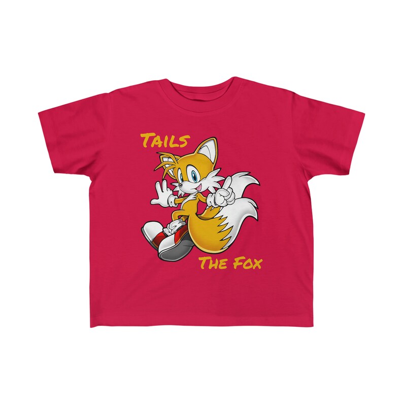 Tails the Fox Kid's Tee OOTW - Etsy