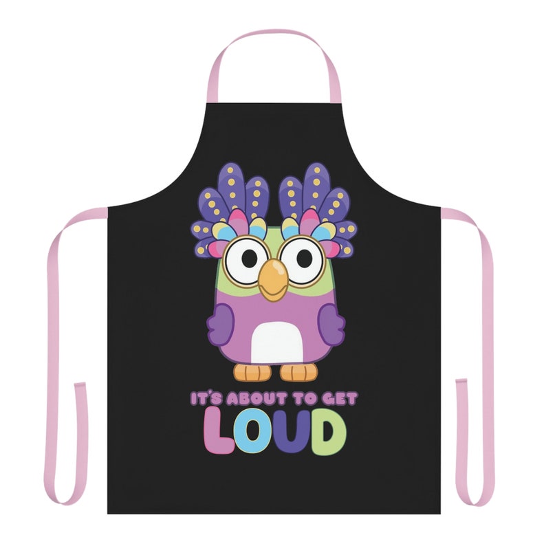 Chattermax Bluey - It's About to Get Loud Apron (AOP)- OOTW - Etsy
