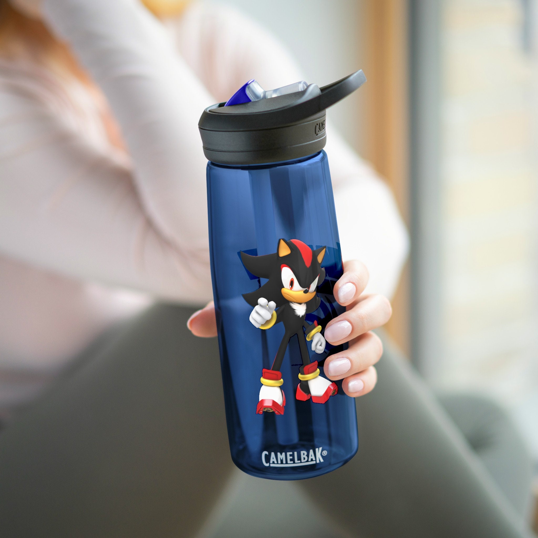 Shadow the Hedgehog Water Bottle, 20oz25oz OOTW - Etsy