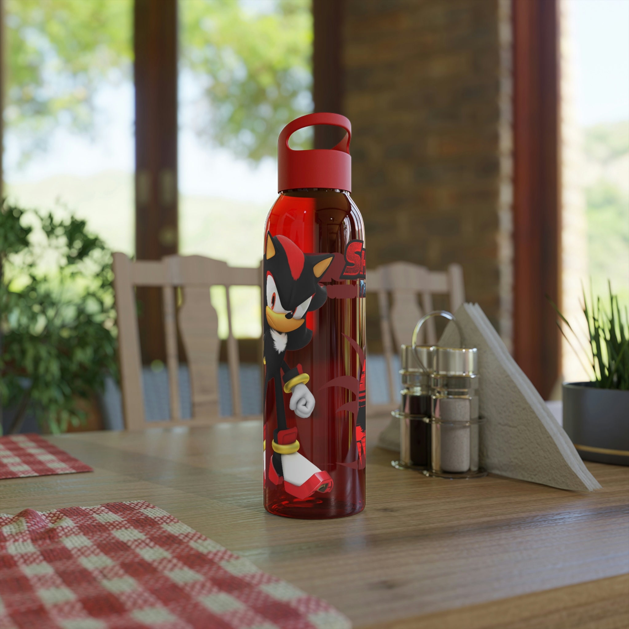 Shadow the Hedgehog Water Bottle OOTW - Etsy