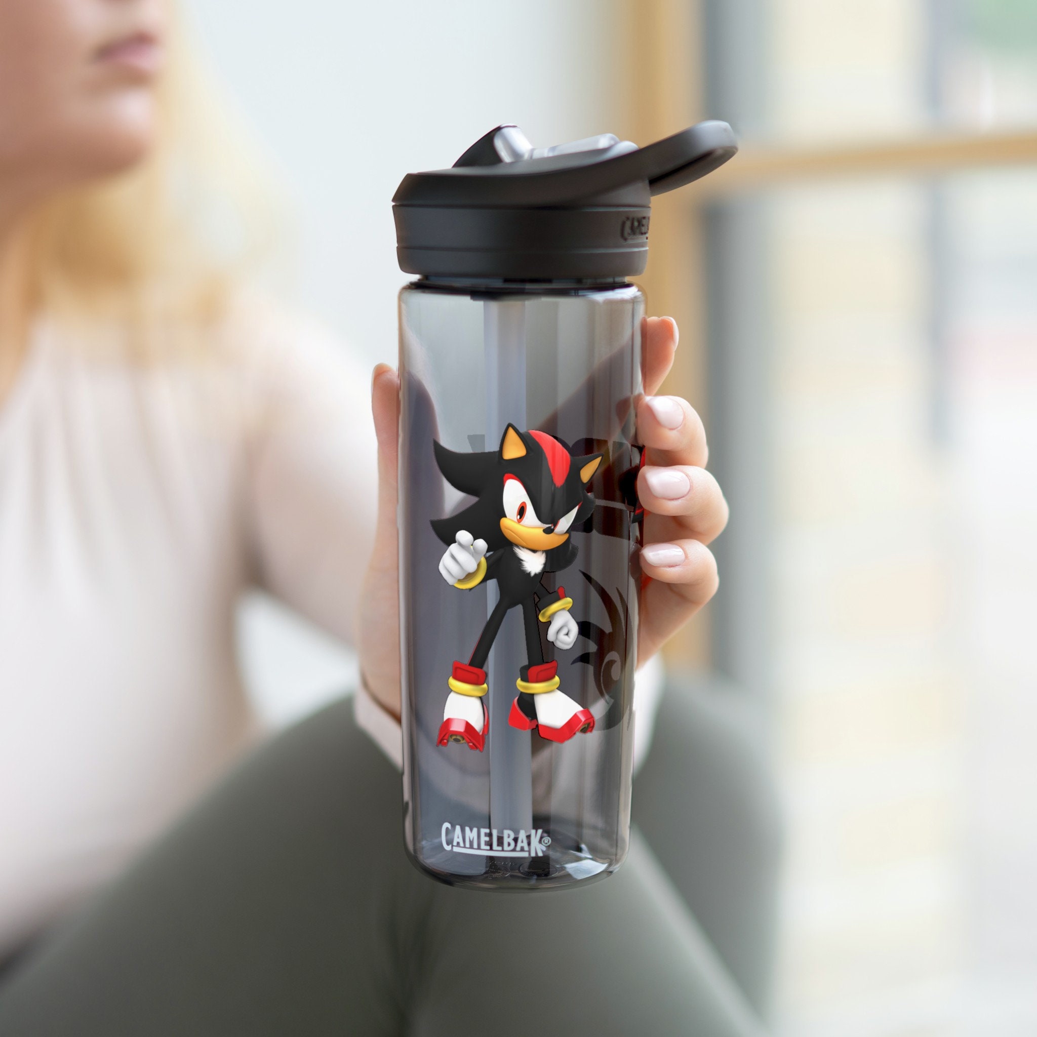 Shadow the Hedgehog Water Bottle, 20oz25oz OOTW - Etsy