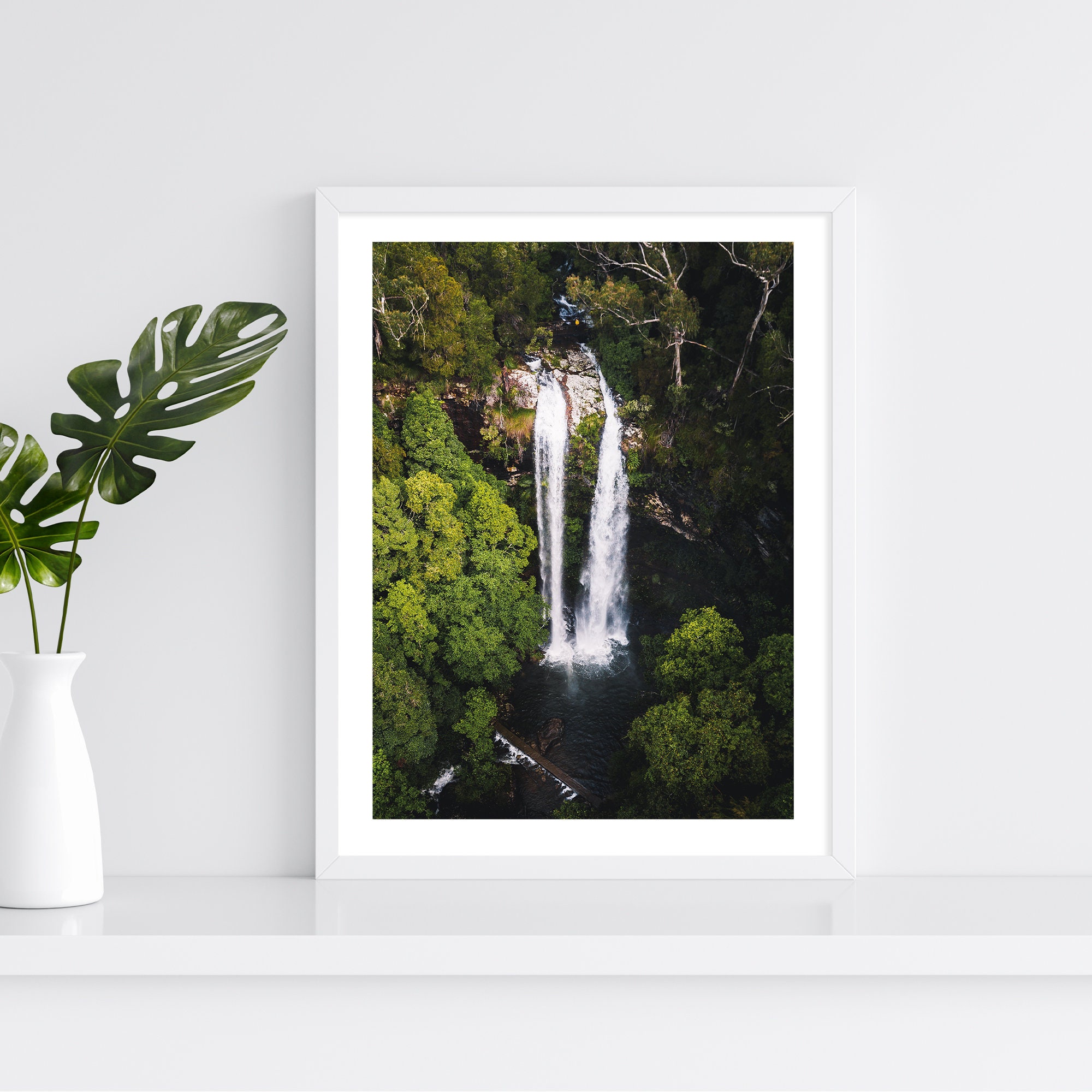 Twin Falls | Downloadable Art | Waterfall | Nature Photography ...