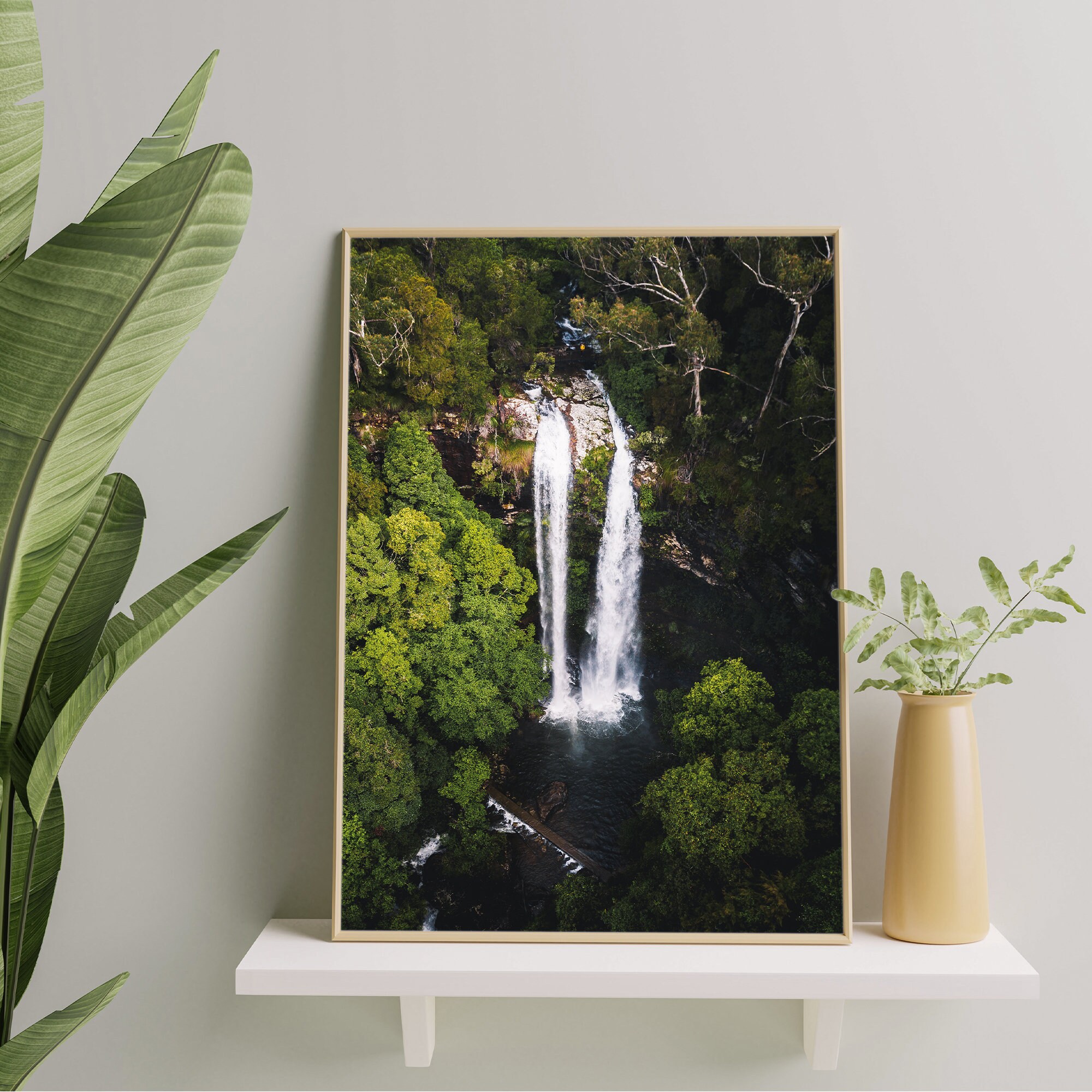 Twin Falls | Downloadable Art | Waterfall | Nature Photography ...