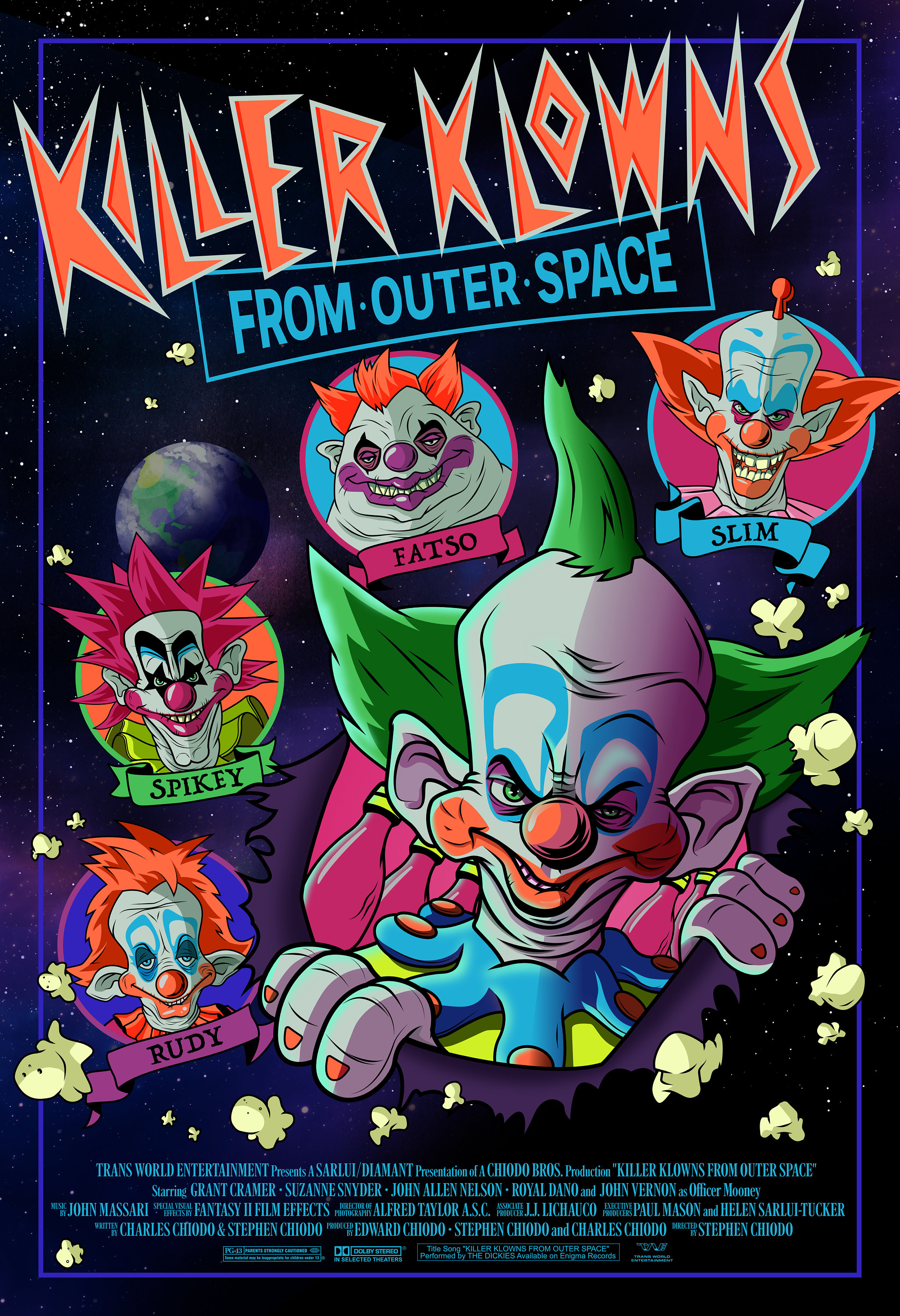 Killer Klowns From Outer Space Poster - Etsy