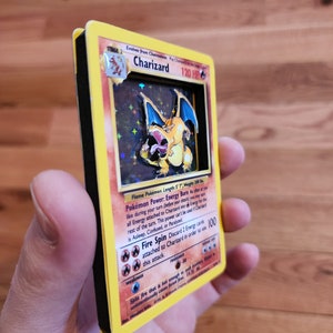 3D Charizard Card - Shadowbox - Etsy