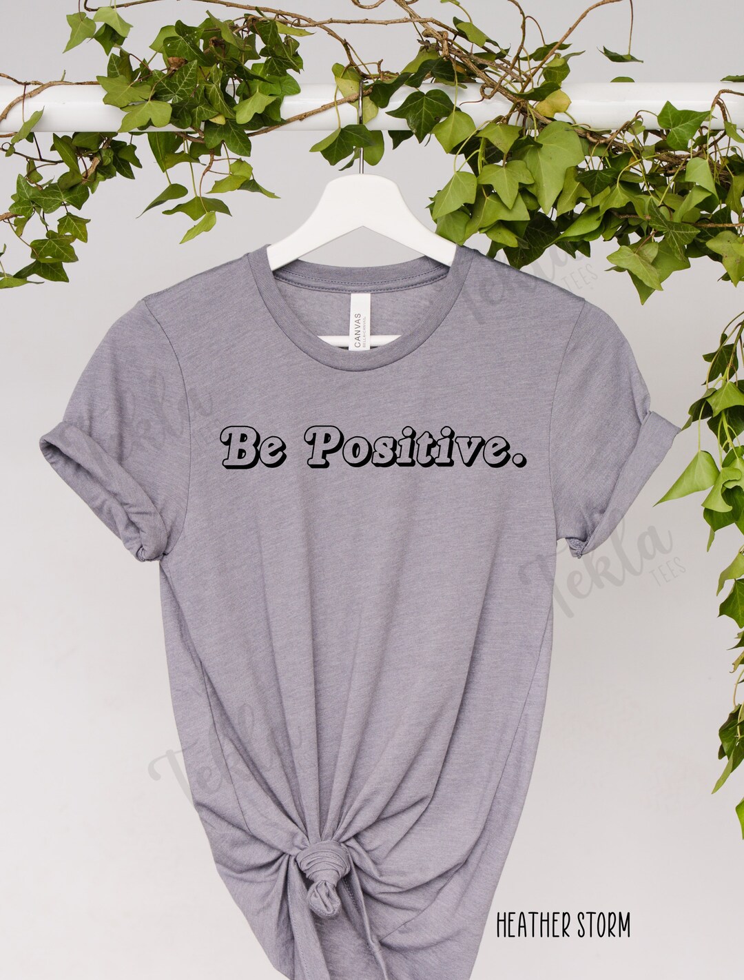 Be Positive T-shirt Motivational Quotes Womens T-shirt - Etsy
