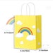 32 PCS Rainbow Theme Party Treats Bags Cloud Printed Favor Paper Goody ...