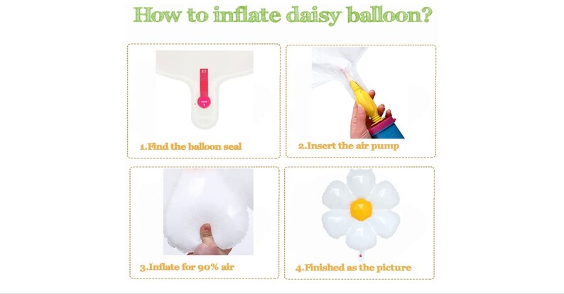 157pcs Daisy Flower Balloon Garland Arch Kit | 60s 70s Party | Two ...