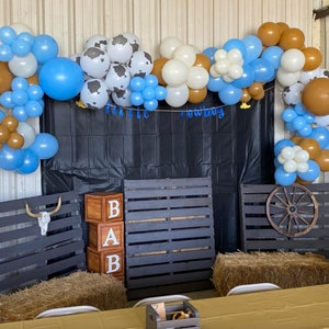 Wild West Balloon Arch Kit | Western Party Decoration, My First Rodeo ...