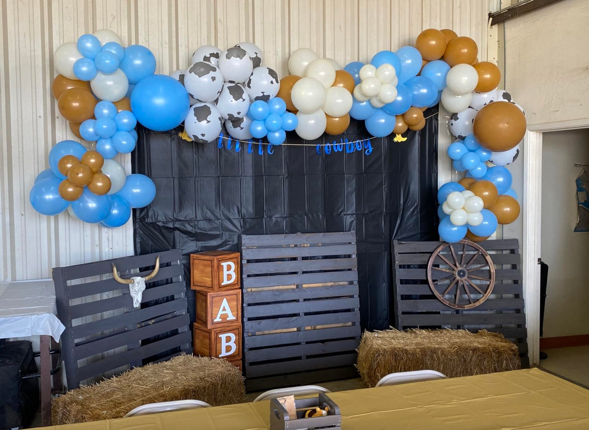 Western Balloon Arch Party Decoration Farm Theme Party Supply Ranch ...