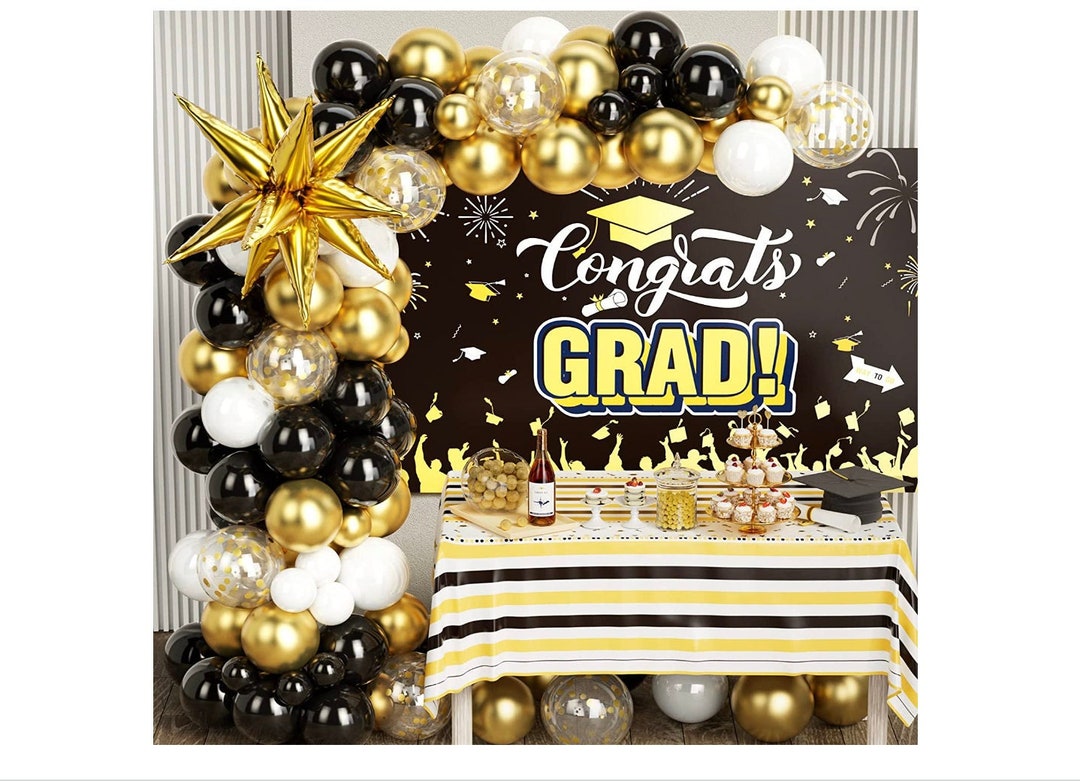 Graduation Party Decorations Balloon Garland Kit Graduation Party Ideas ...