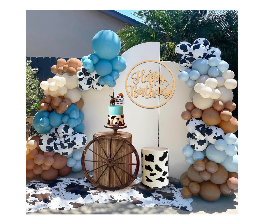 Wild West Balloon Arch Kit | Western Party Decoration, My First Rodeo ...