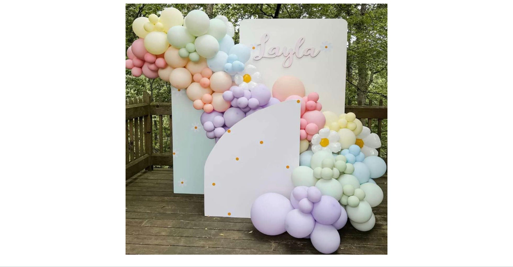157pcs Daisy Flower Balloon Garland Arch Kit | 60s 70s Party | Two ...
