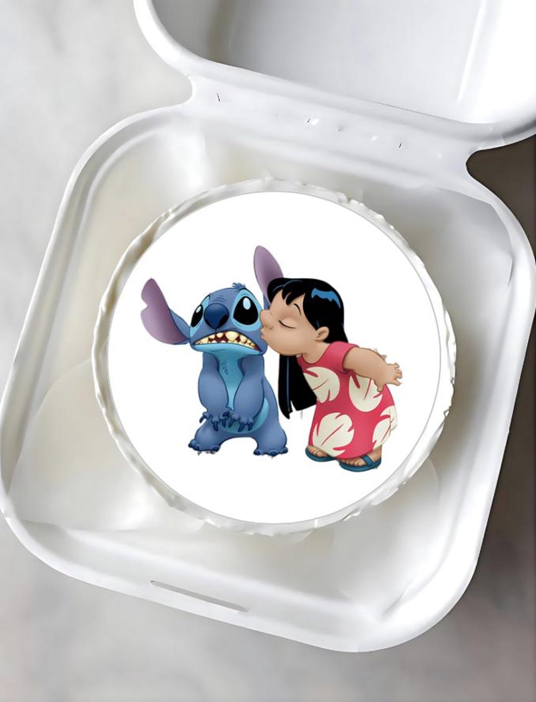 Lilo and Stitch Edible Image Icing Sugar Sheet for Cakes 3.5", 4", 6 ...