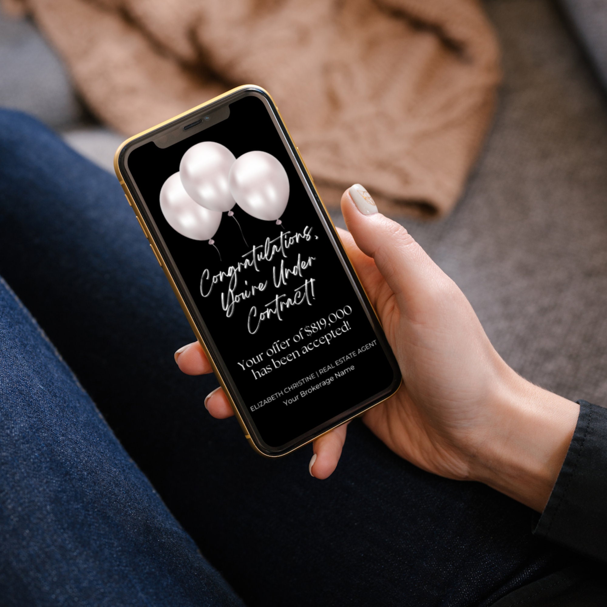 Offer Accepted Congrats Under Contract, Pending Sale From Real Estate ...