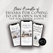 Open House Thank You for Coming Bundle, Open House Marketing, Digital ...
