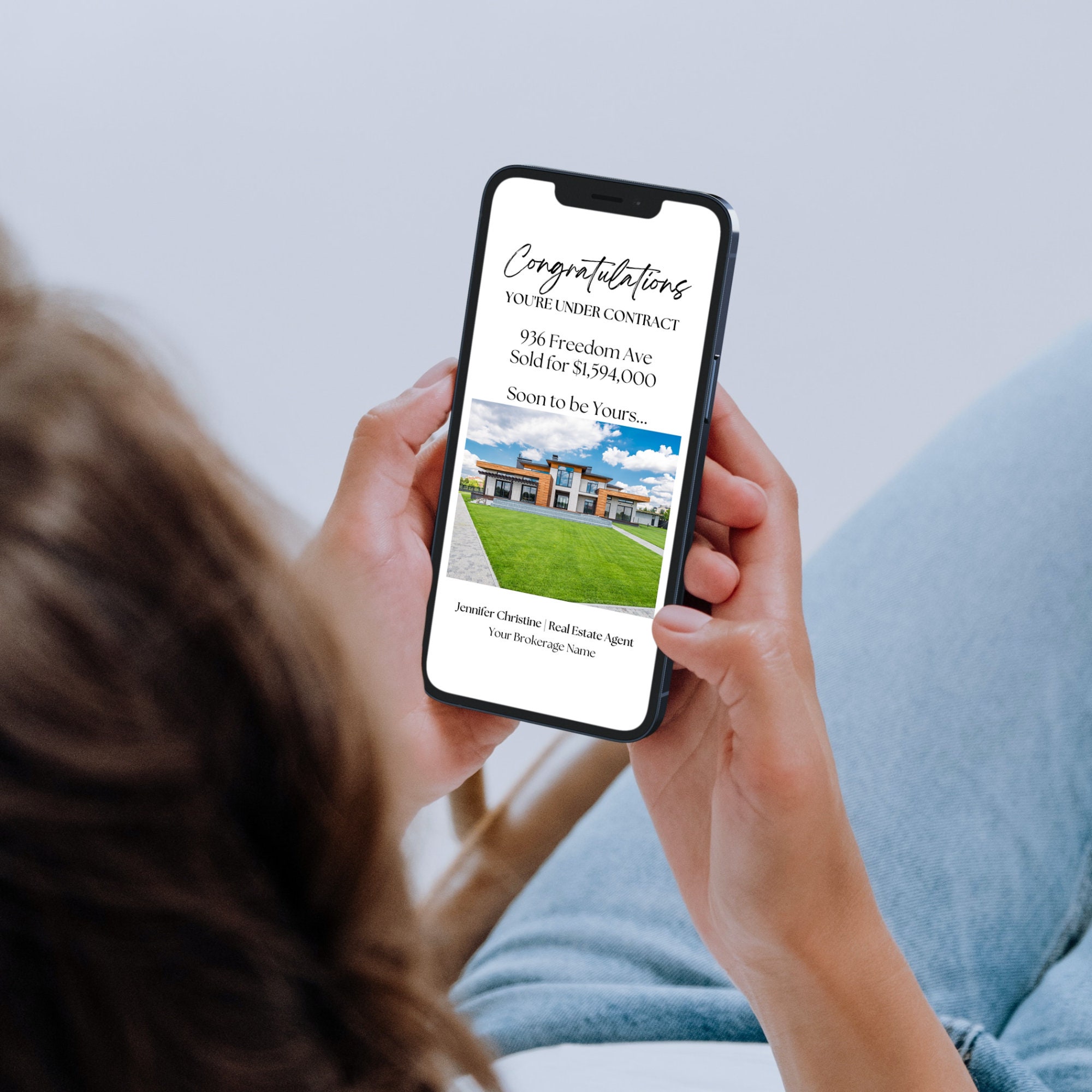 Congrats Under Contract Textable Bundle for Real Estate Agents, Under ...