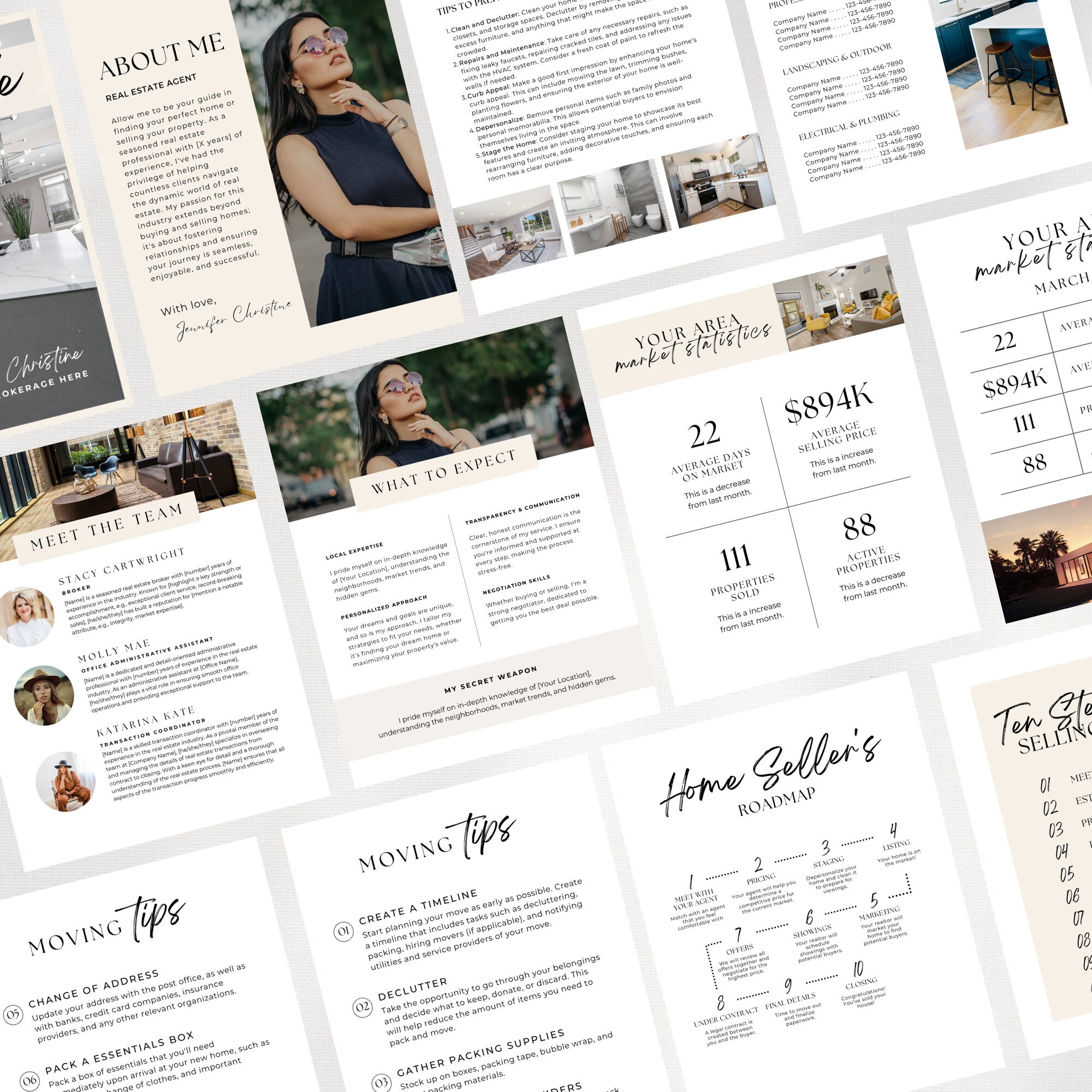 Seller Guide Real Estate, Listing Presentation PDF Seller Packet, Home ...