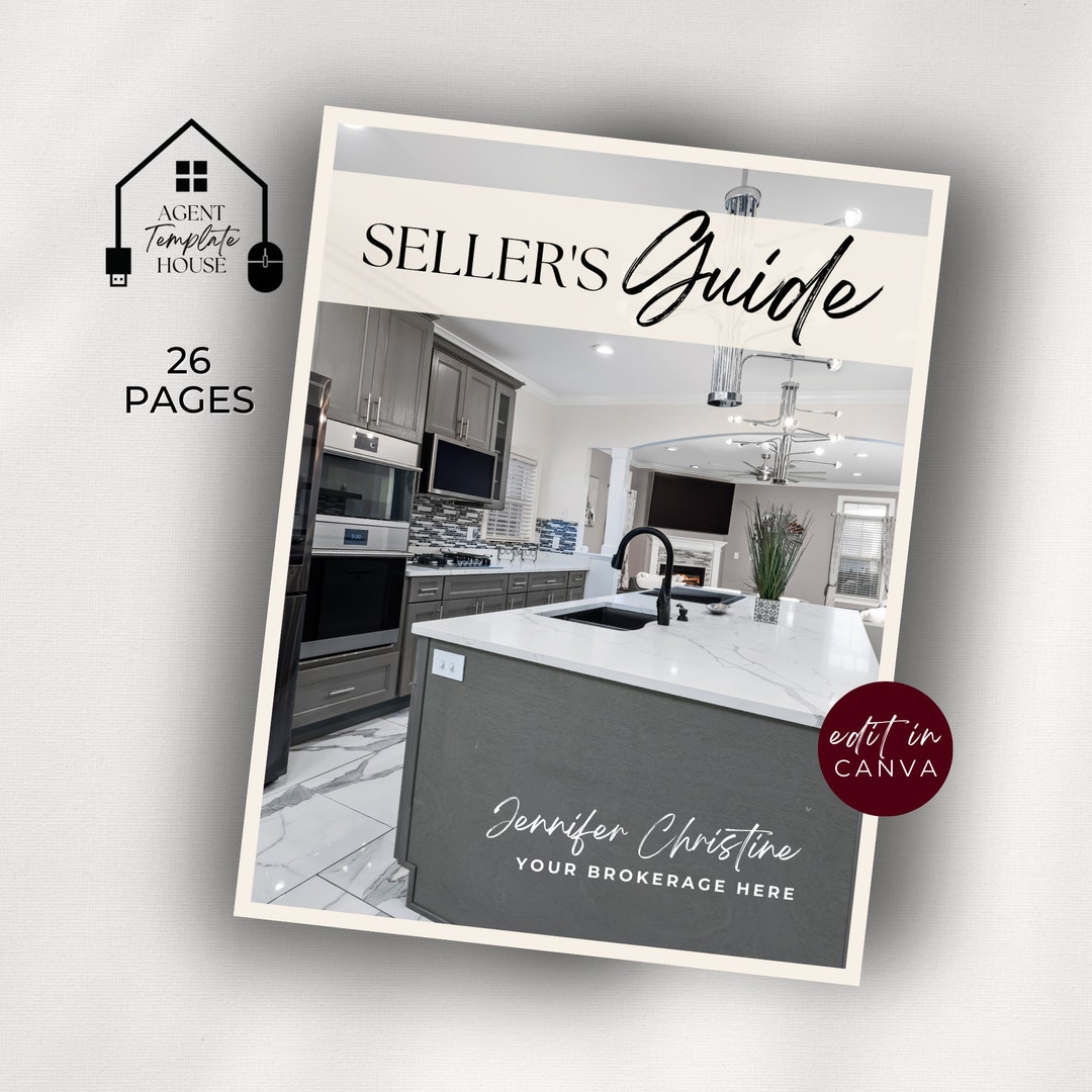 Seller Guide Real Estate, Listing Presentation PDF Seller Packet, Home ...