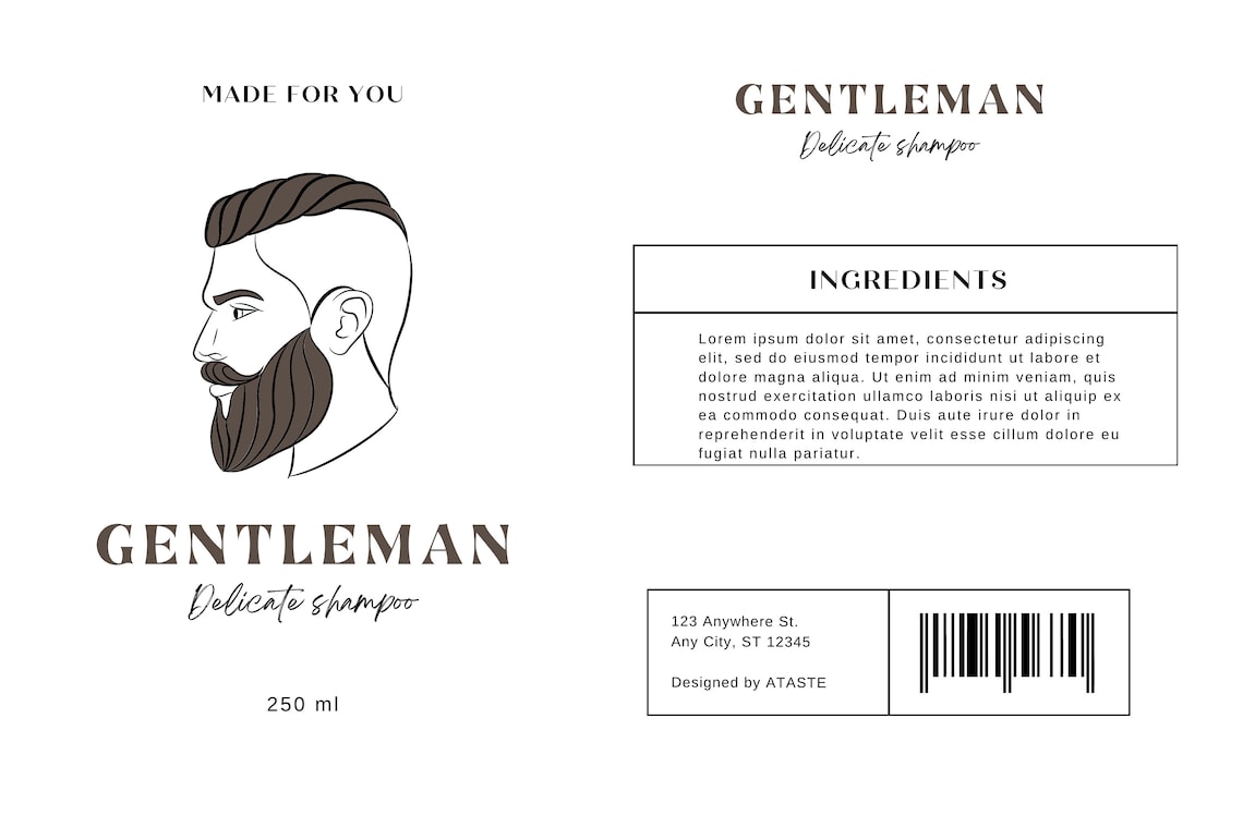 Printable Dispenser Labels, Design Soap Dispenser Labels, Soap Bottle ...